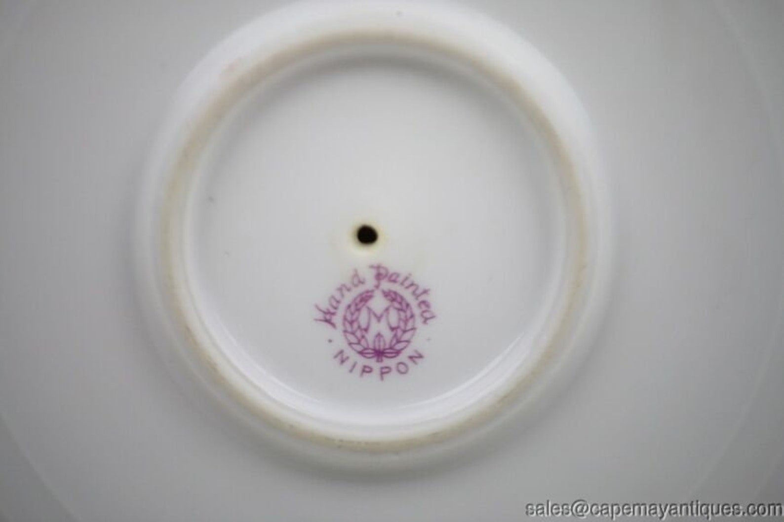 Nippon China Serving Plate Tray Raised Tiered Round Center | Etsy