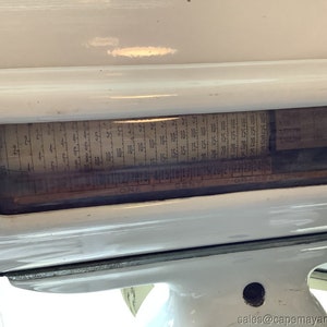 Antique Scale Standard Computing Scale Co Detroit White Large Heavy ...