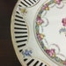 Beautiful Vintage German Reticulated Rim Plate With Floral Design ...
