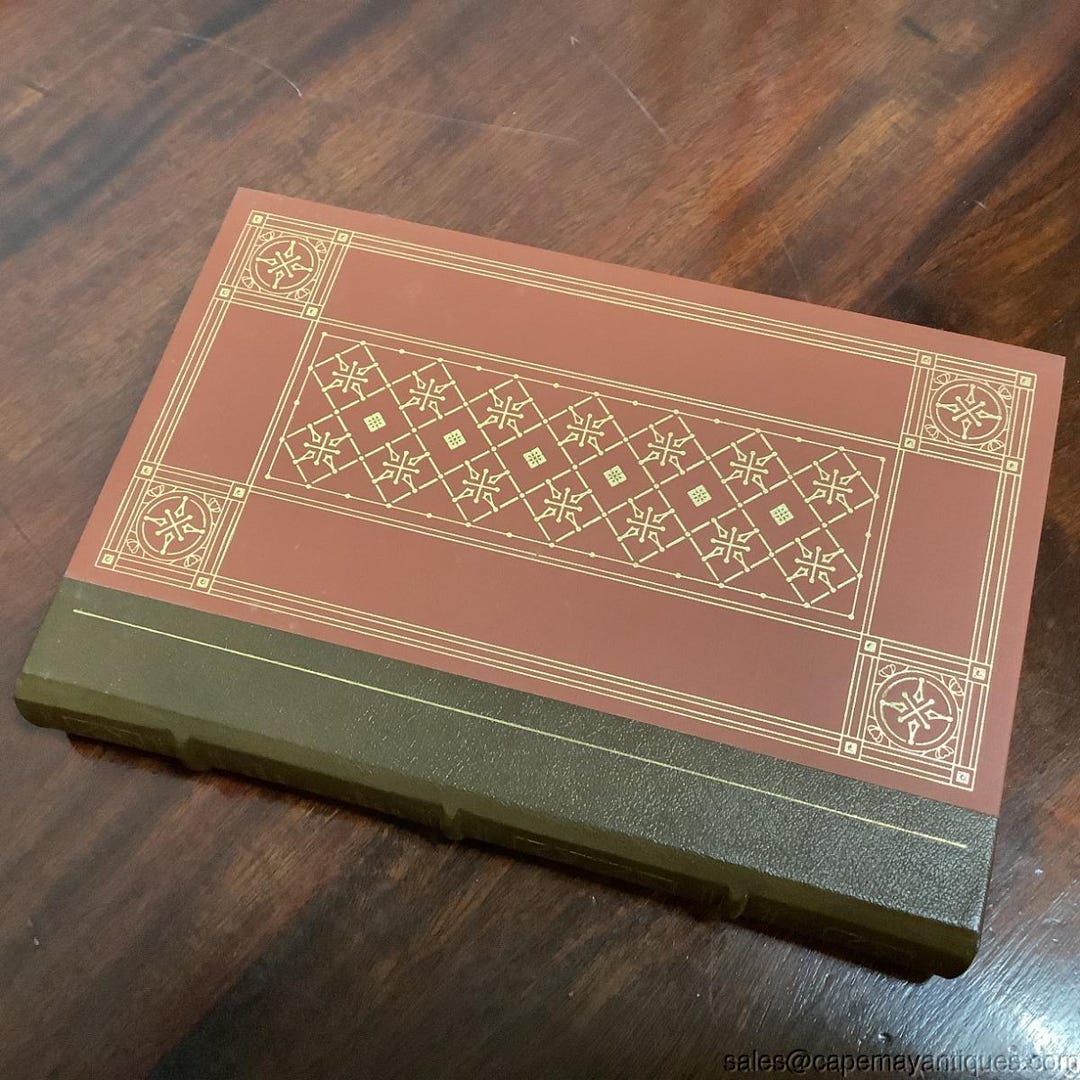 The Brothers Grimm One Hundred Fairy Tales Book 1/4 Leather Bound Gold Embossed - Etsy