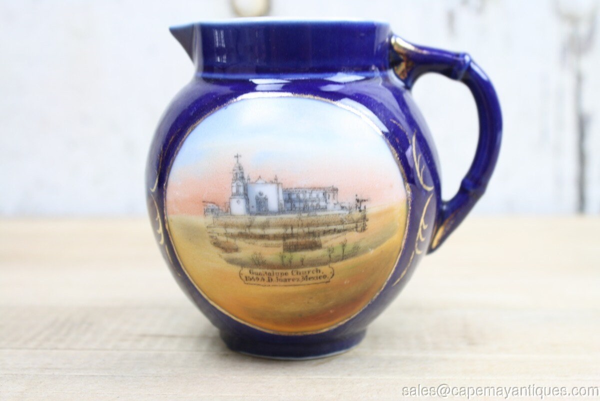 Guadalupe Church Mexico Pitcher Cathedral Souvenir Wheelock | Etsy