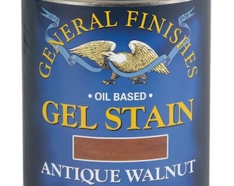 General Finishes Gel Stain Antique Walnut Pt - Etsy