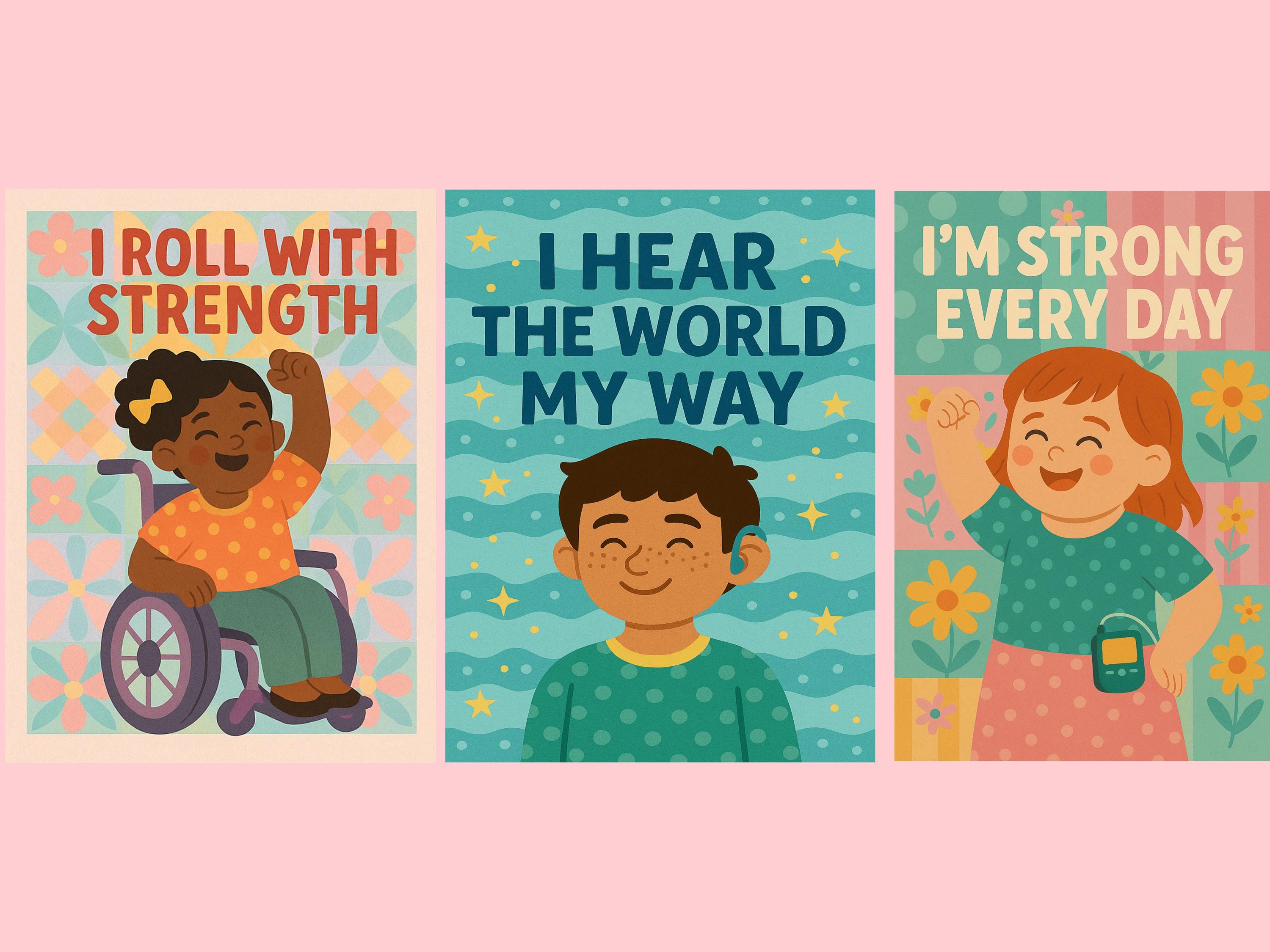 Disability Inclusion Mega Bundle - 20 Empowering Affirmation Posters ...