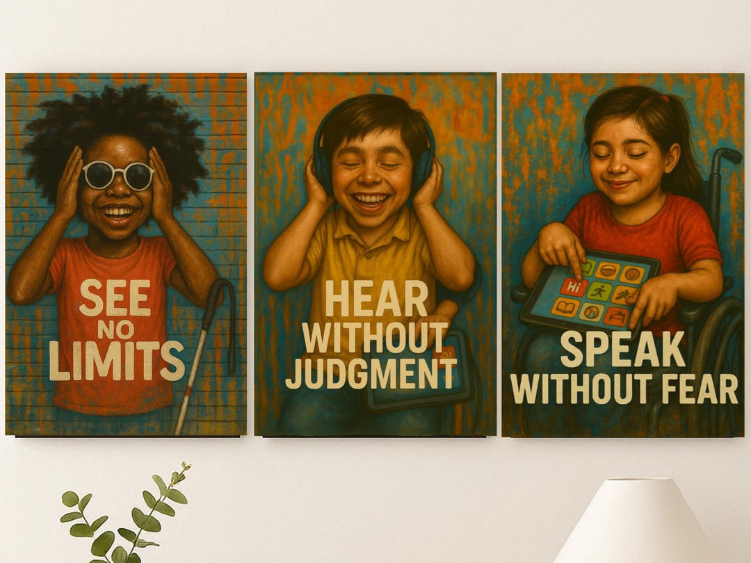 Inclusion Wall Art Prints: Empowering Affirmations for Kids (digital ...