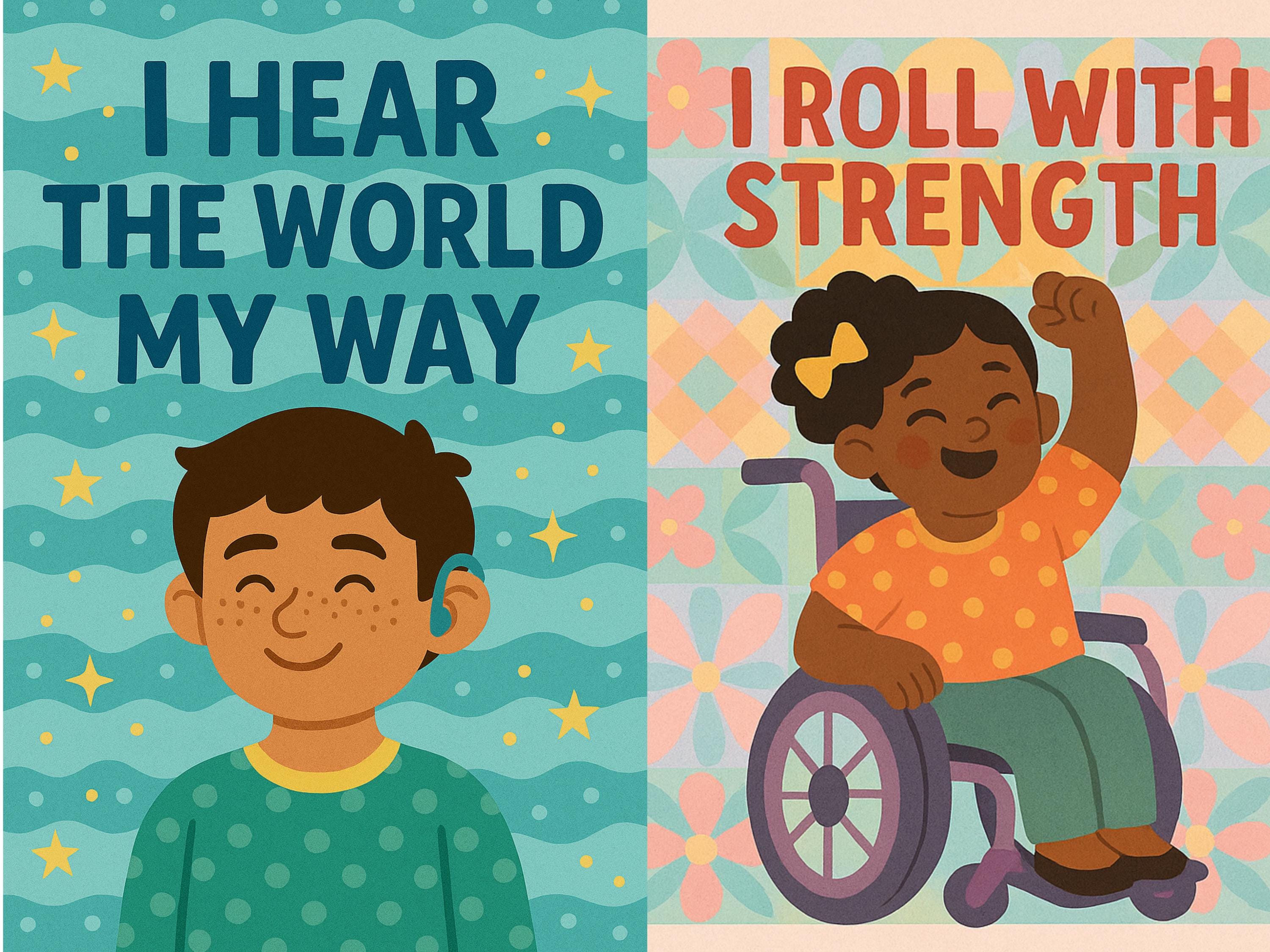 Disability Inclusion Art Prints: Empowering Kids, Classroom Decor ...