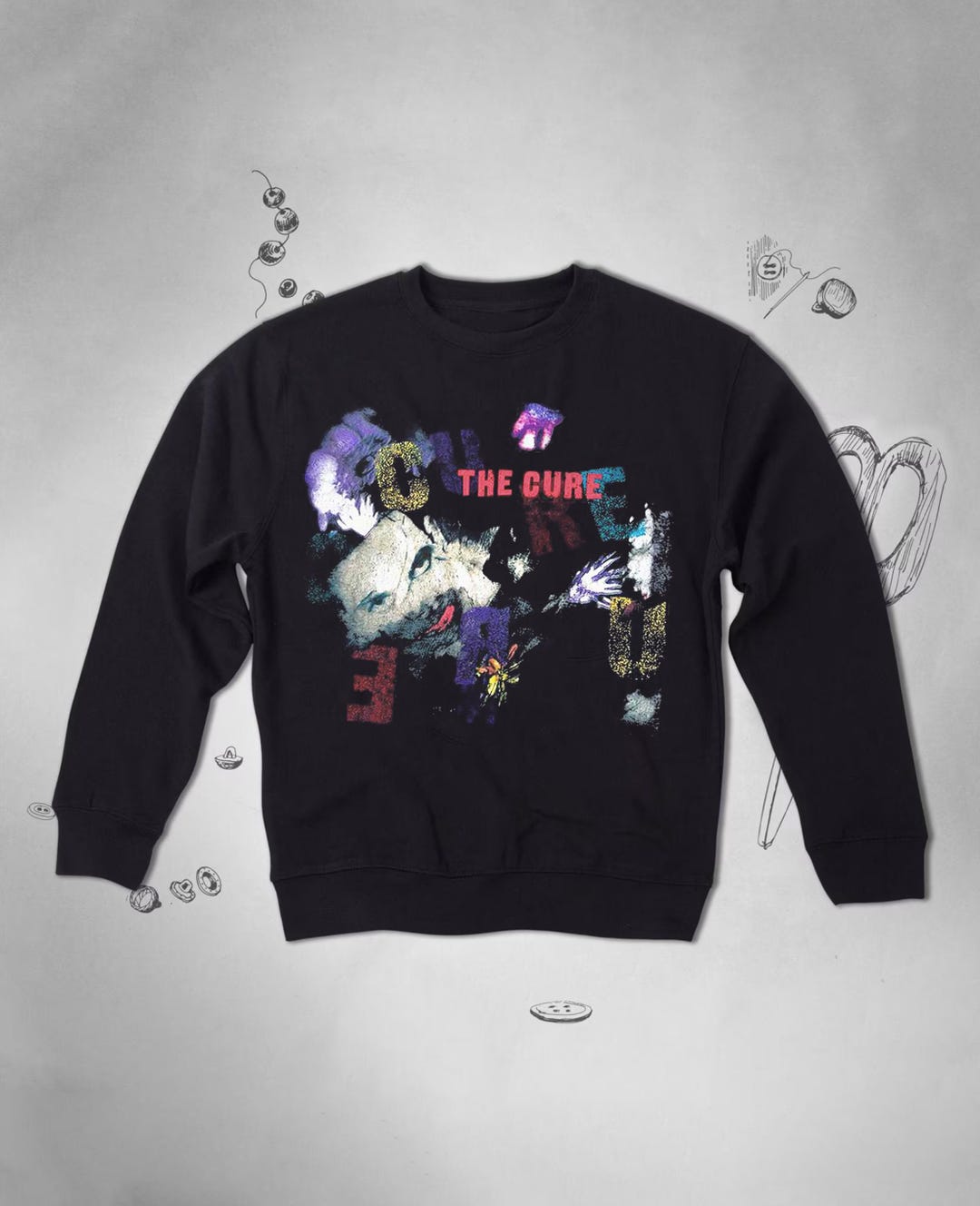 The Cure Disintegration Tshirt, 90s Alt Indie Rock the Cure Graphic Tee ...