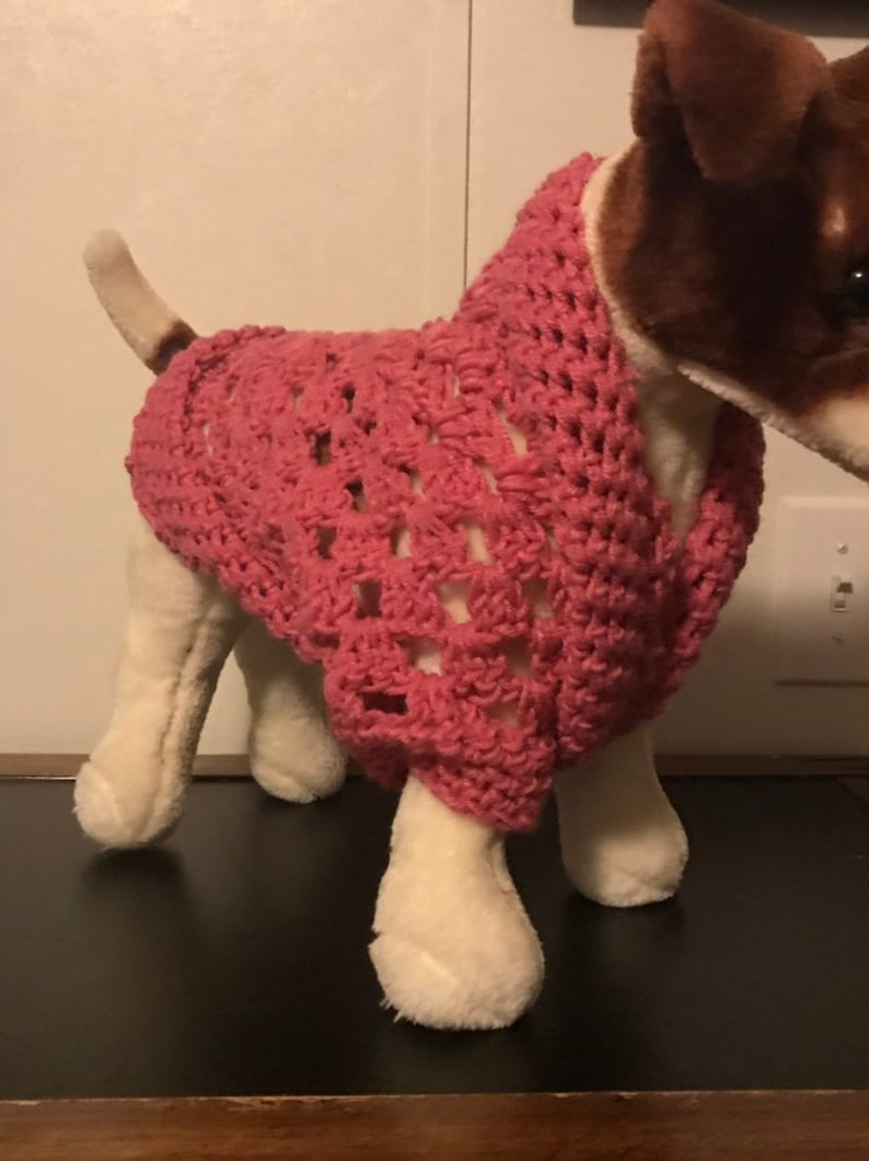 Adorable Granny Square Dog Shrug by Kams-store.com - Etsy