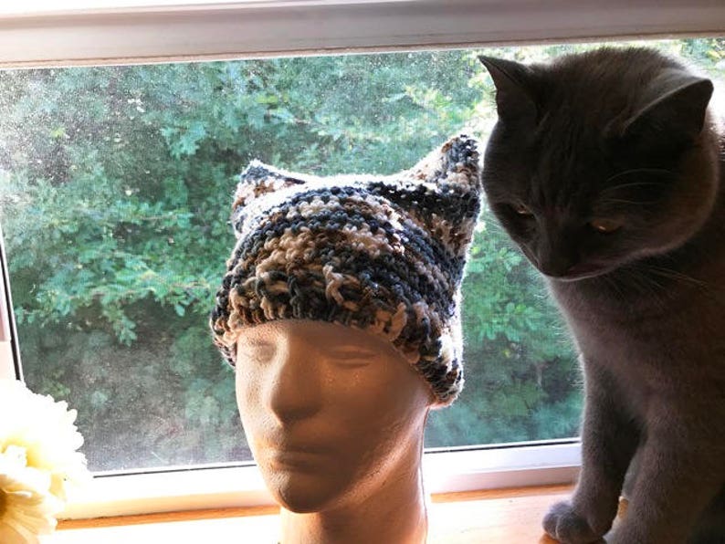 Unisex Kitty Cat Hat Prrrrrfect Way to Warm You up With the - Etsy