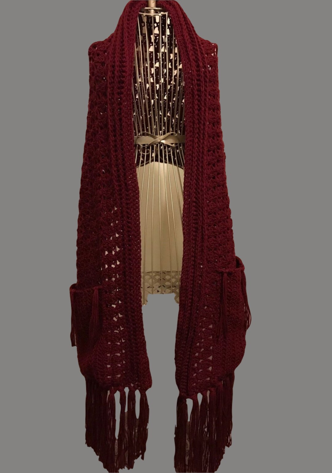 Toasty Warm Pocket Shawl by Kams Store.com - Etsy