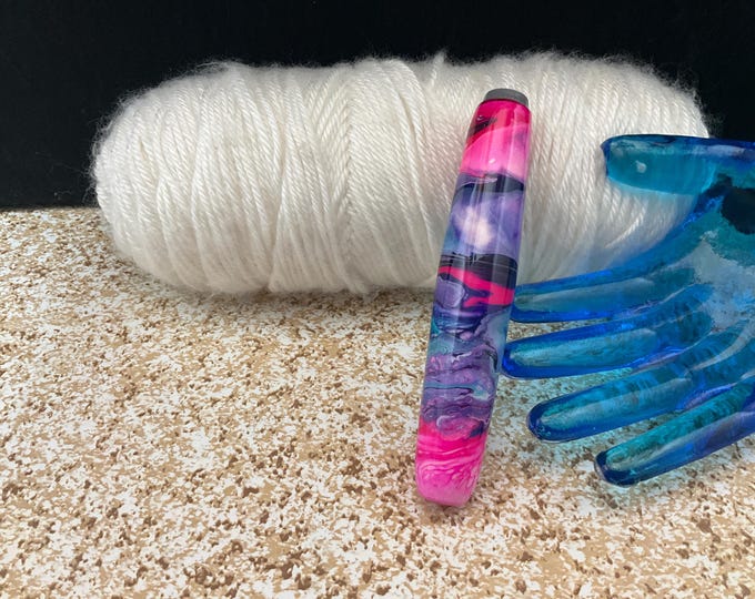 Too Shay Crochet Hook Handle With Wood / Acrylic - Etsy
