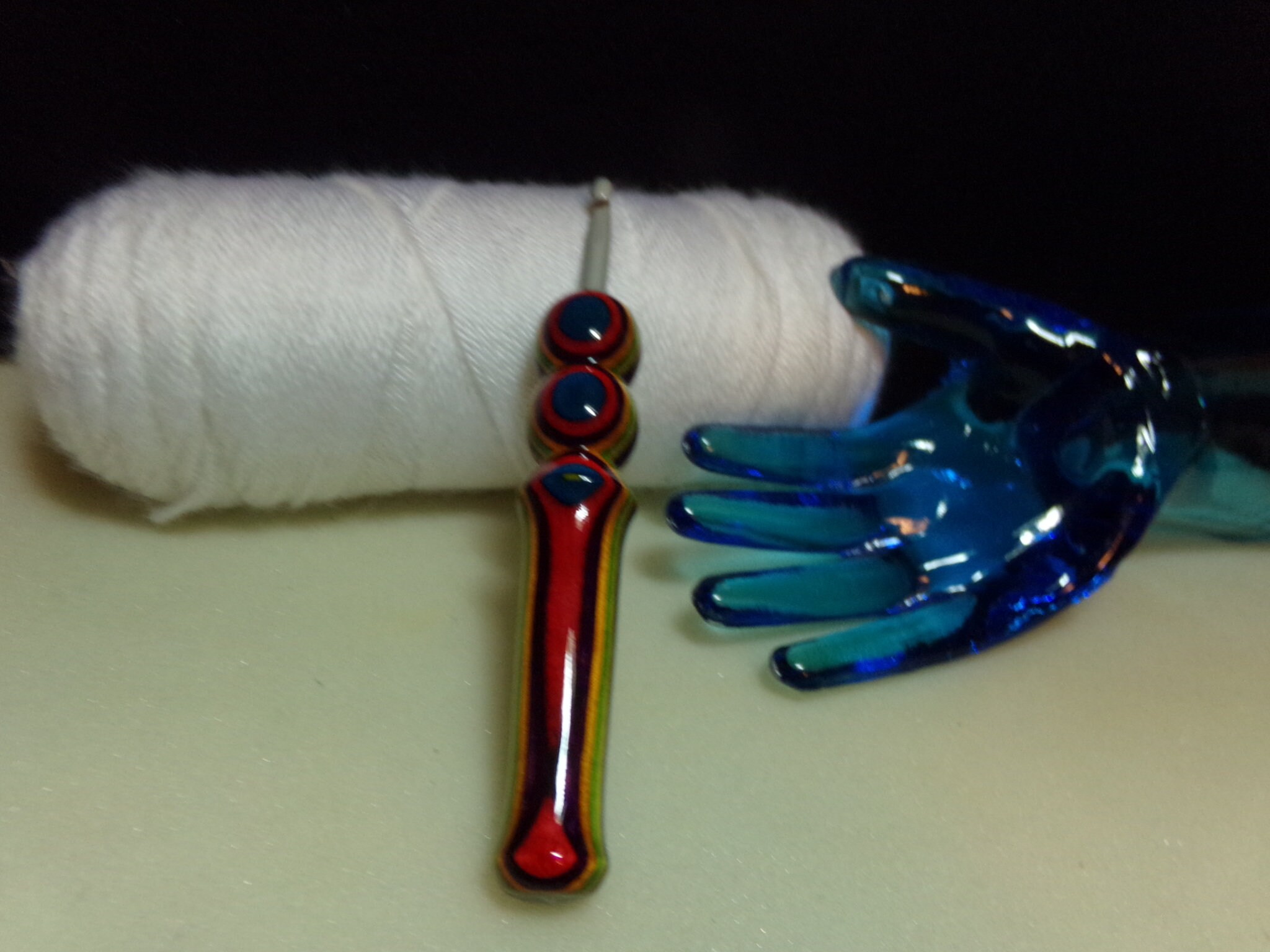 Red Heart K / 6.50 Mm 1 Handmade Too Shay Crochet Hook Handle - Etsy