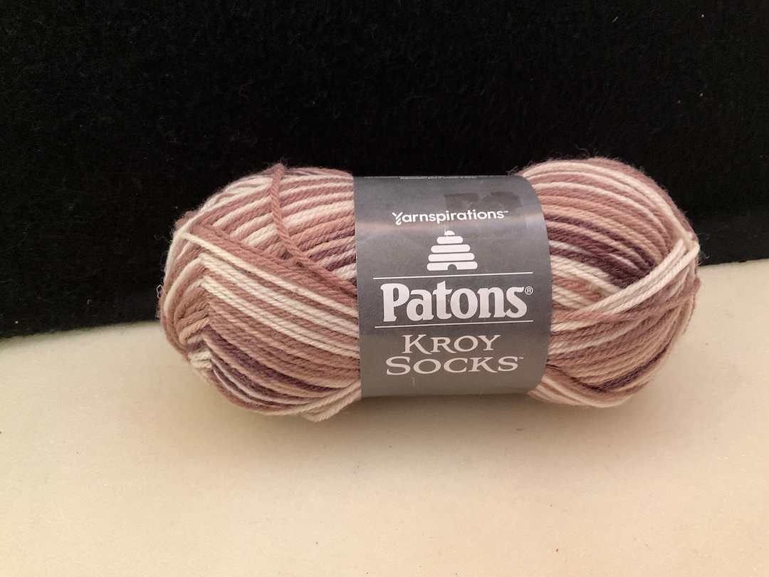 1 Patons Kroy Socks Yarn Color Brownies - Etsy