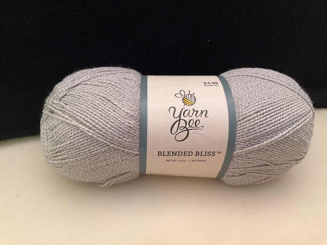 1 Yarn Bee Yarn Blended Bliss Color; Dove - Etsy