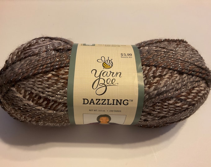 1 Yarn Bee Yarn Dazzling Color; Sand Dollar - Etsy