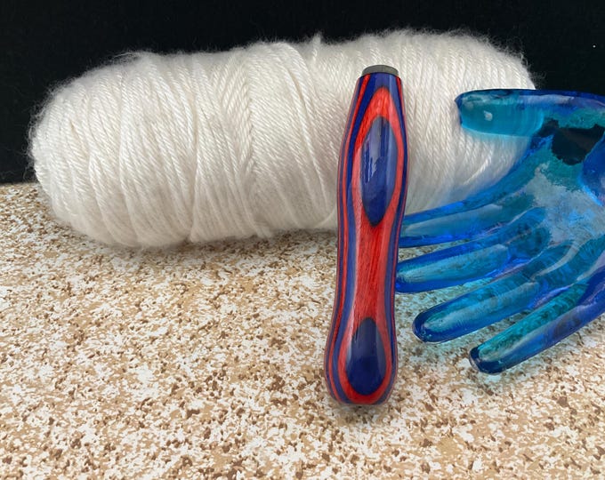 Too Shay Crochet Hook Handle With Color/ Wood - Etsy