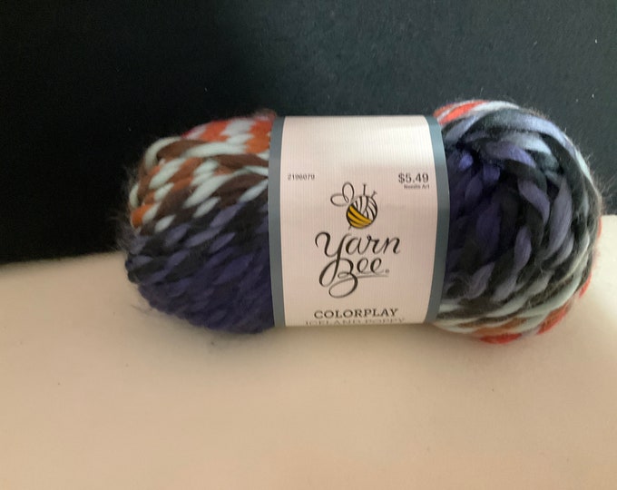 1 Yarn Bee Yarn Colorplay Color; Iceland Poppy - Etsy