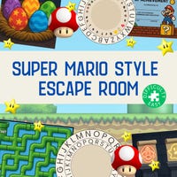 Super Mario Escape Room, Super Mario Birthday, Super Mario Games ...