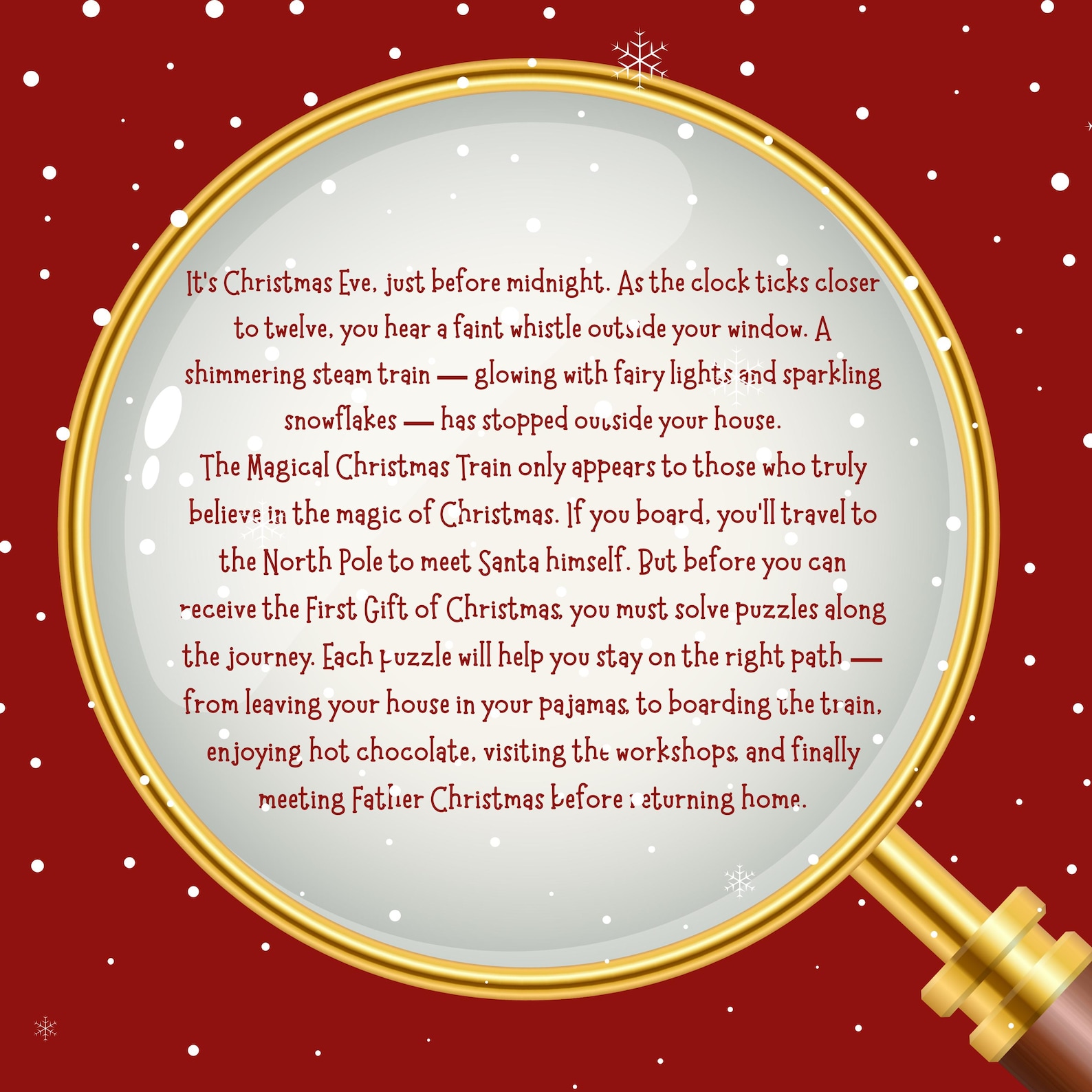 Printable Christmas Escape Room: Polar Express Train Adventure (ages 8 ...