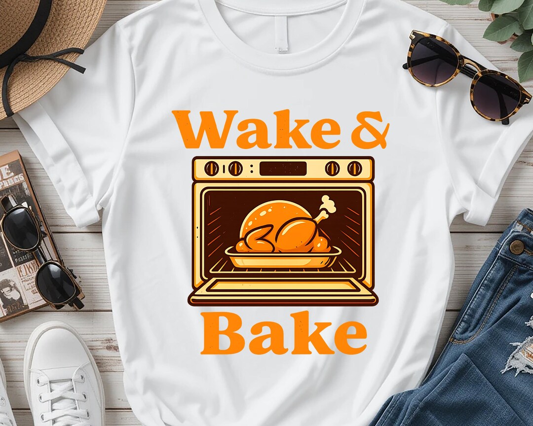 Funny Thanksgiving Turkey PNG | Wake & Bake Design (digital Download ...