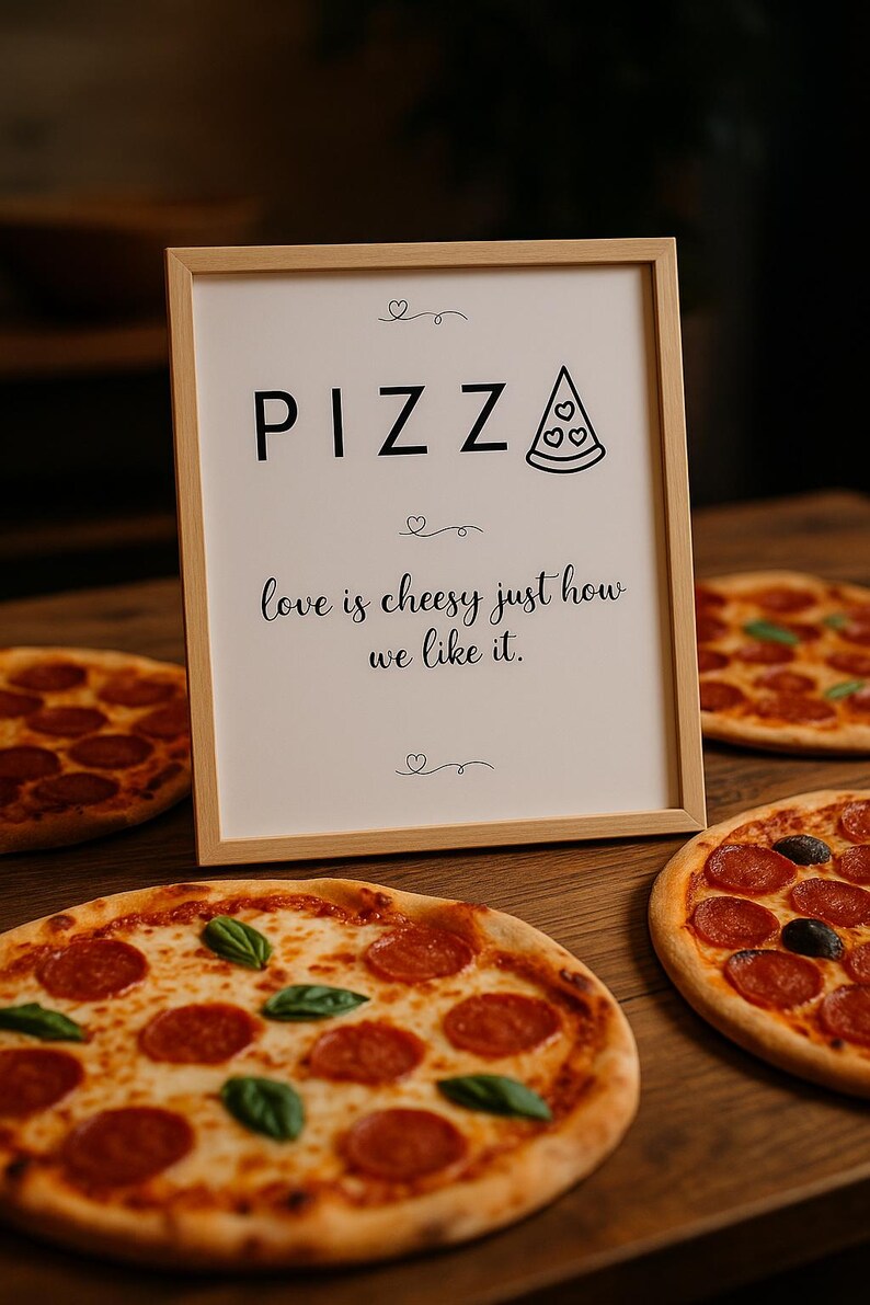 Pizza Bar at Wedding - Etsy
