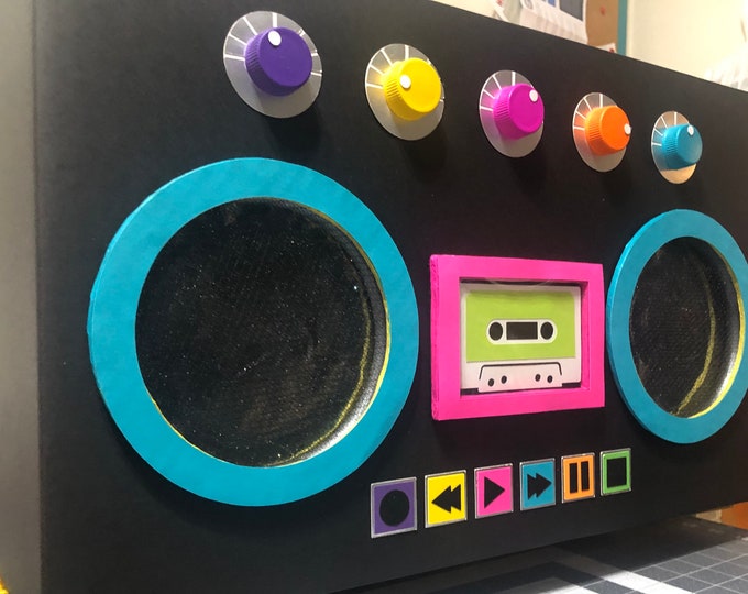 Old School Boom Box Candy/cupcake Centerpiece - Etsy