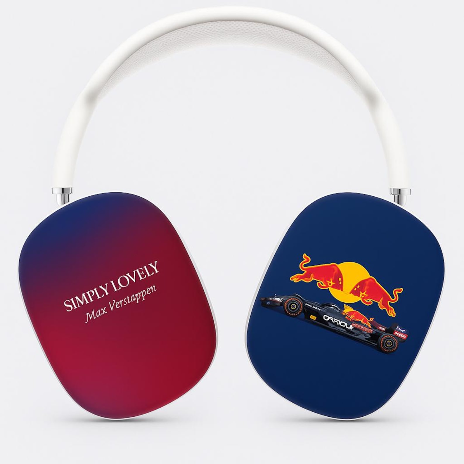 Max Verstappen Airpods Max Case: Red Bull Racing F1 Headphone Skin - Etsy