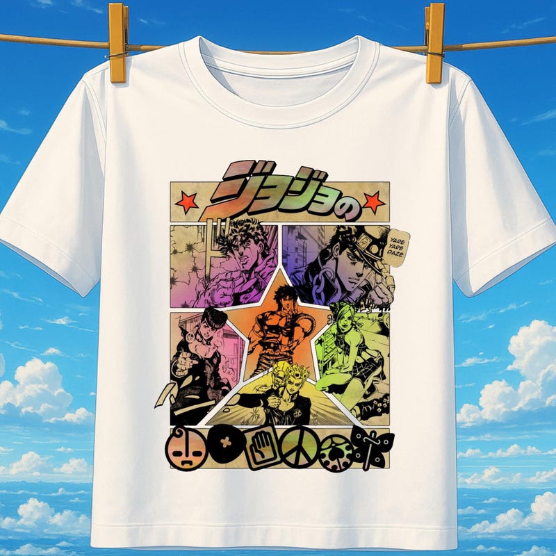 Jojo's Bizarre Adventure Panels - Etsy