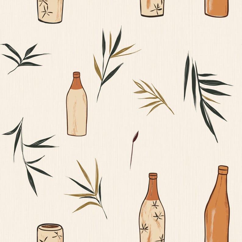 Seamless Japanese Style Pattern – Tileable Pattern for Wrapping Paper ...