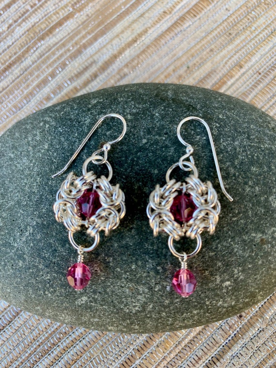 Romanov Byzantine Swarovski Crystal Sterling Silver Filled | Etsy