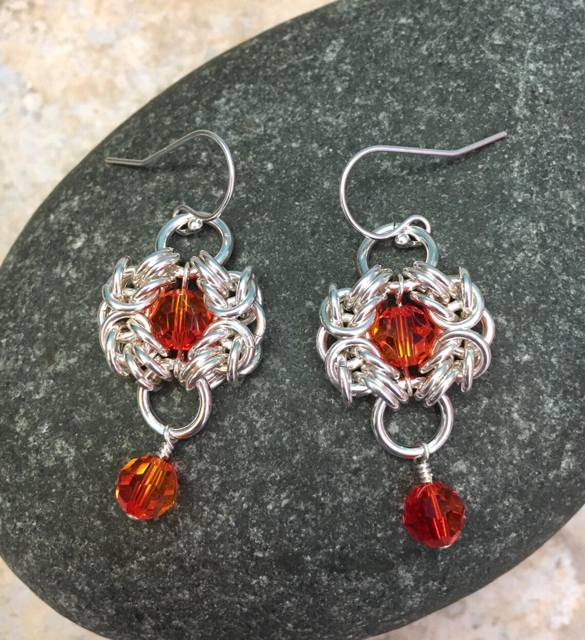 Romanov Byzantine Swarovski Crystal Sterling Silver Filled - Etsy