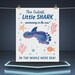 The Cutest Little Shark Handprint Art - Printable Footprint Keepsake ...