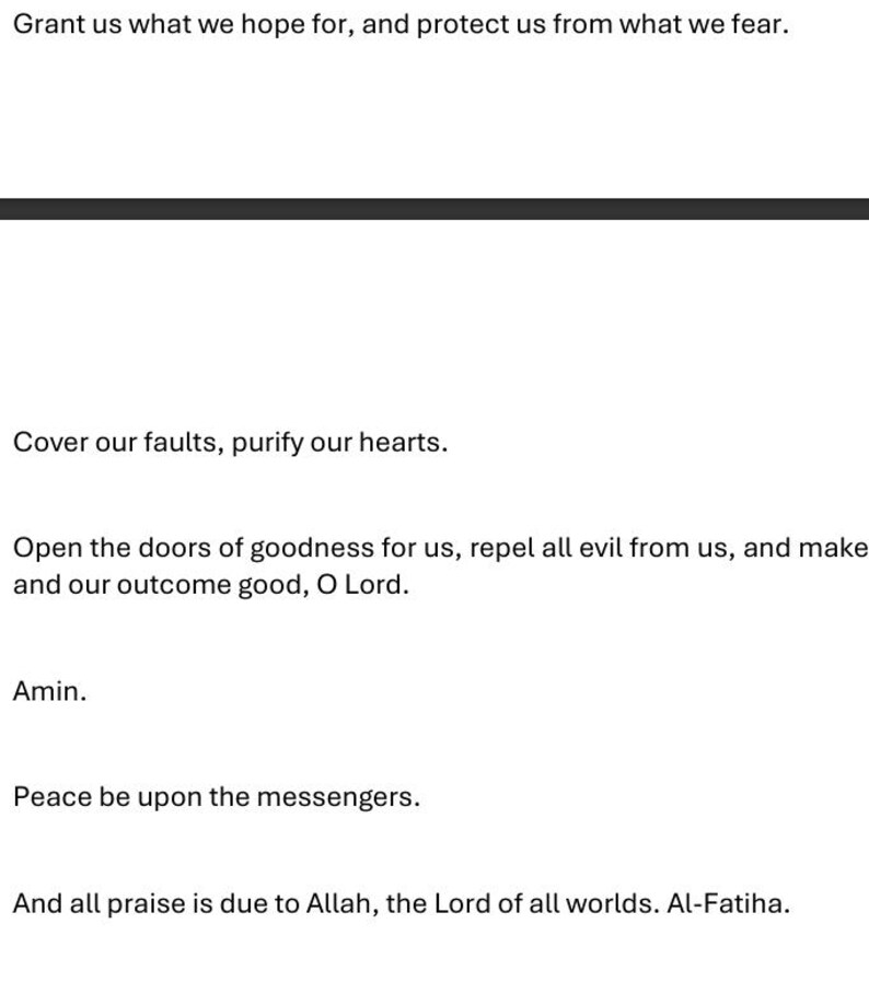 Deep Islamic Supplication for Mercy and Guidance - Etsy