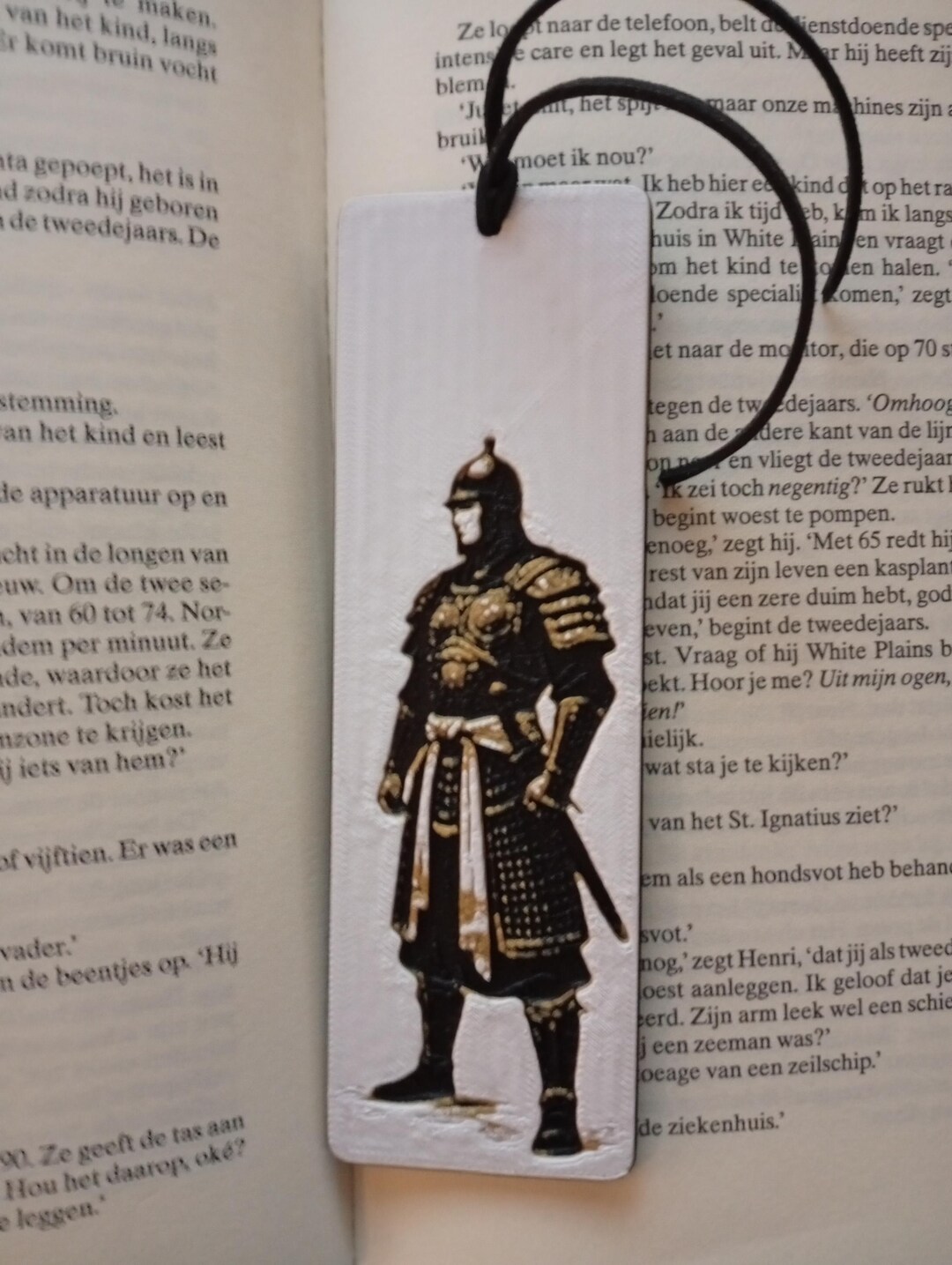 Roman Warrior Bookmark 3D Printed - Unique Relief Design - History Gift ...