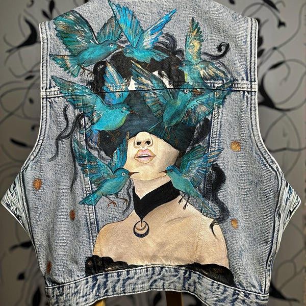 Wearable Art Jacket - Etsy