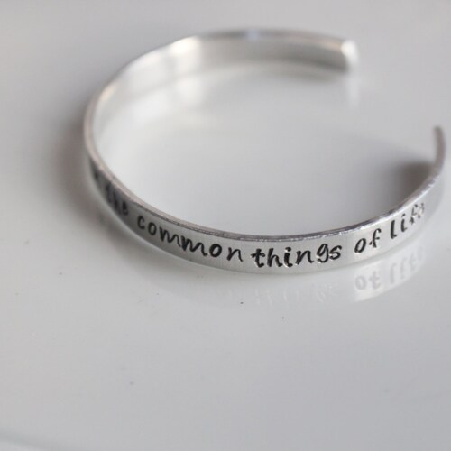 Alpha Chi Omega Symphony Bracelet / Hand Stamped Aluminium or - Etsy