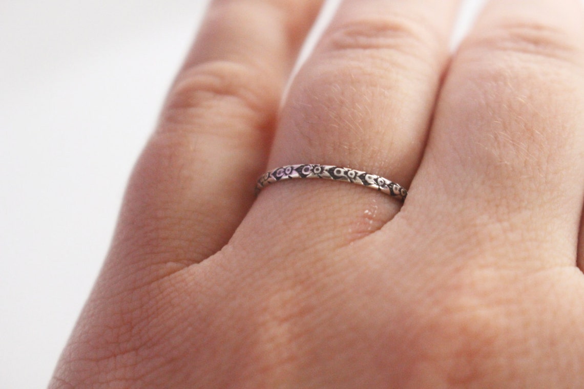 Thin Ring Thin Dainty Ring Midi Ring Ultra Thin Ring Made to - Etsy