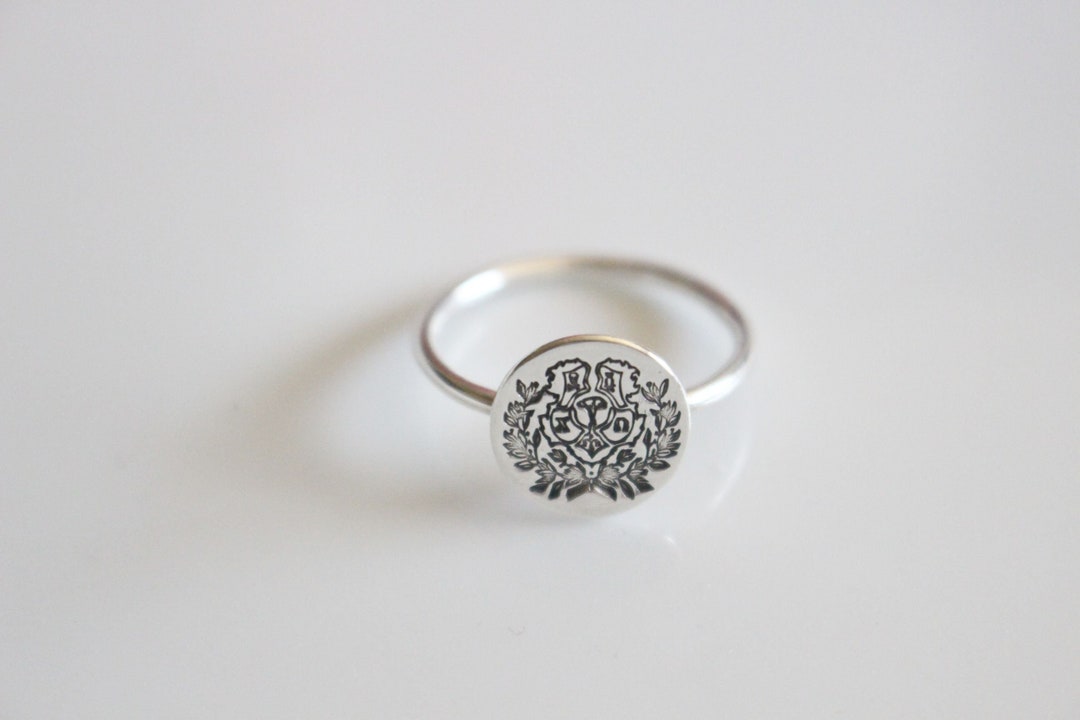 Chi Omega Crest Ring / Sorority Ring / Chi Omega Sorority / Chi O Ring ...