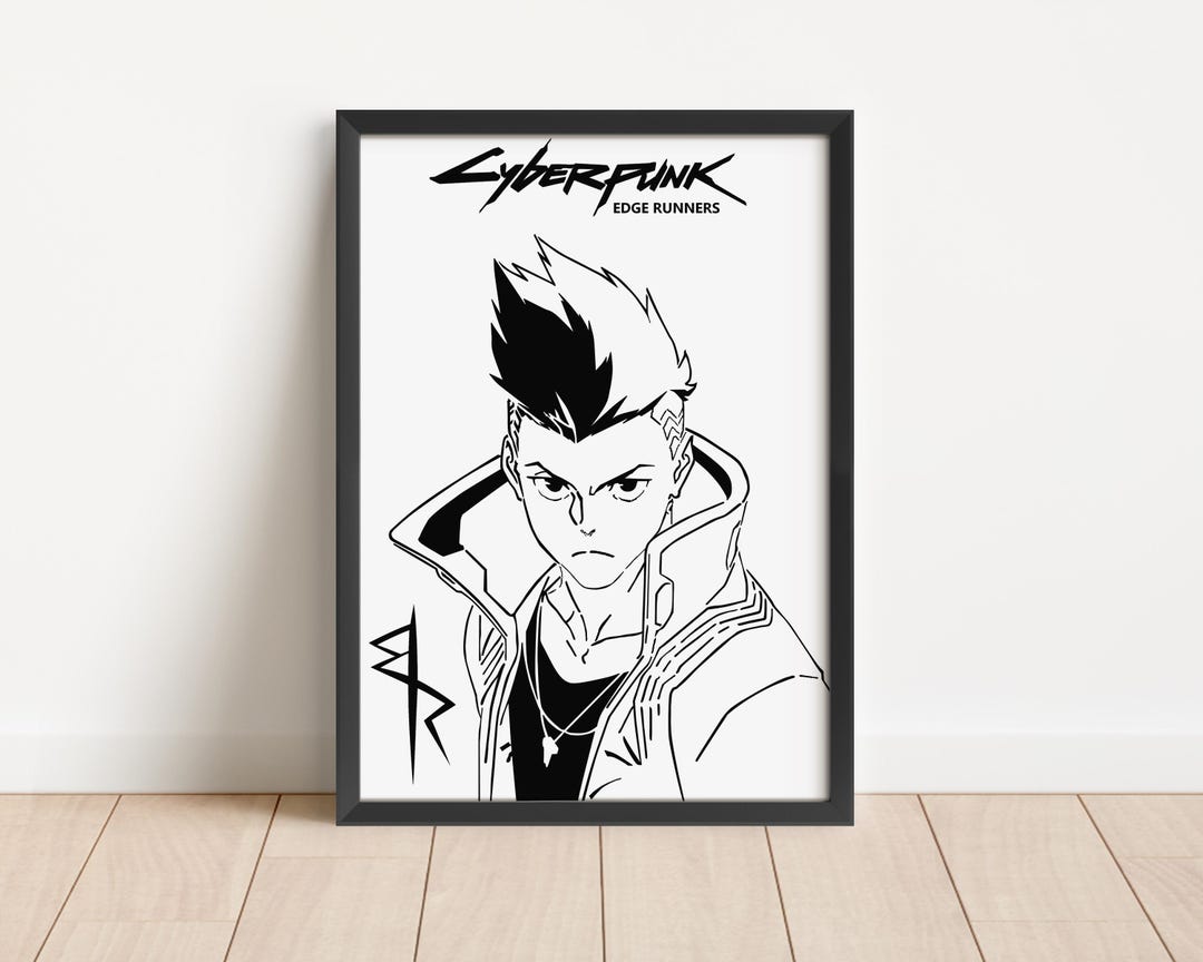 Cyberpunk Anime Poster | Cyberpunk Wall Art | Cyberpunk Poster | High ...