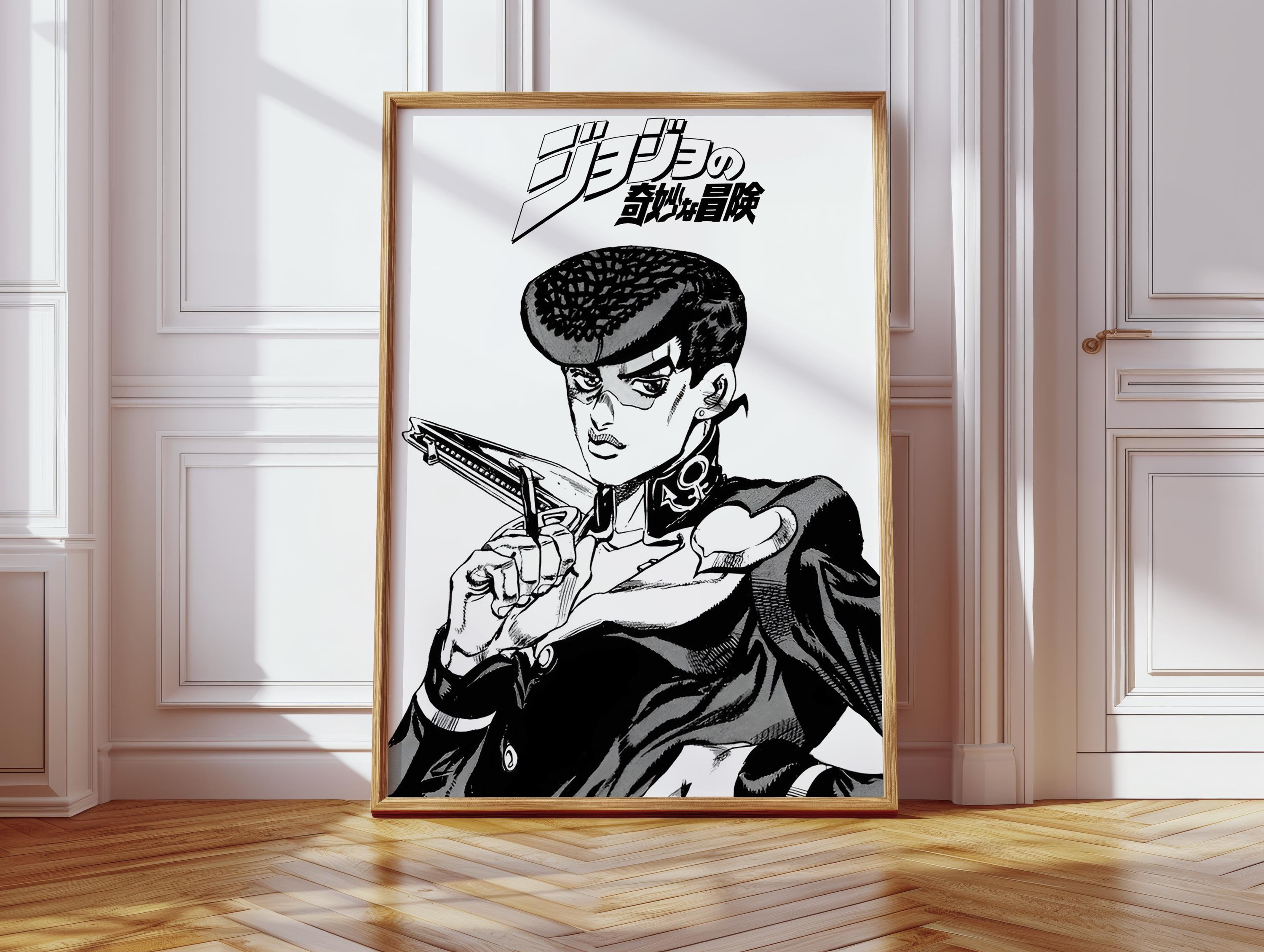 Josuke Higashikata Poster, Jojo's Bizarre Adventure Poster , Jojo Part ...