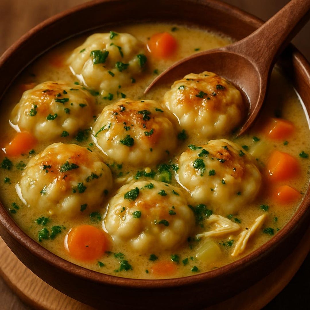 Chicken & Dumplings Soup Recipe | Healthy Dinner Idea | Digital Recipe ...