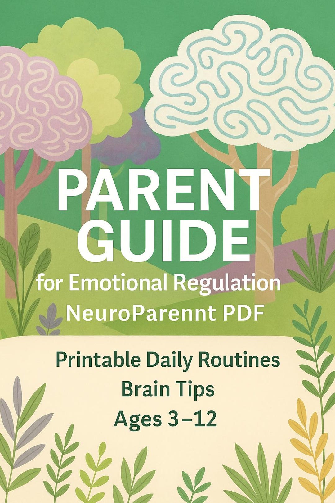 Emotional Regulation Parent Guide: Brain-based Tips & Routine Cards ...