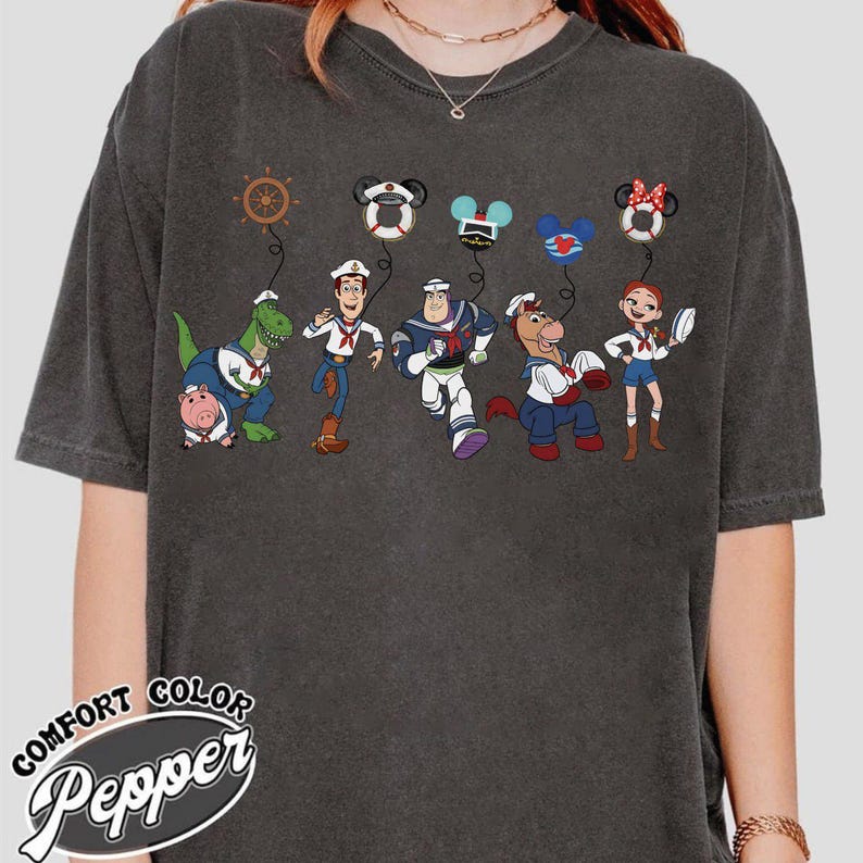 Toy Story Sailor Cruise PNG, Woody Buzz Jessie Sailor Squad, Disney ...