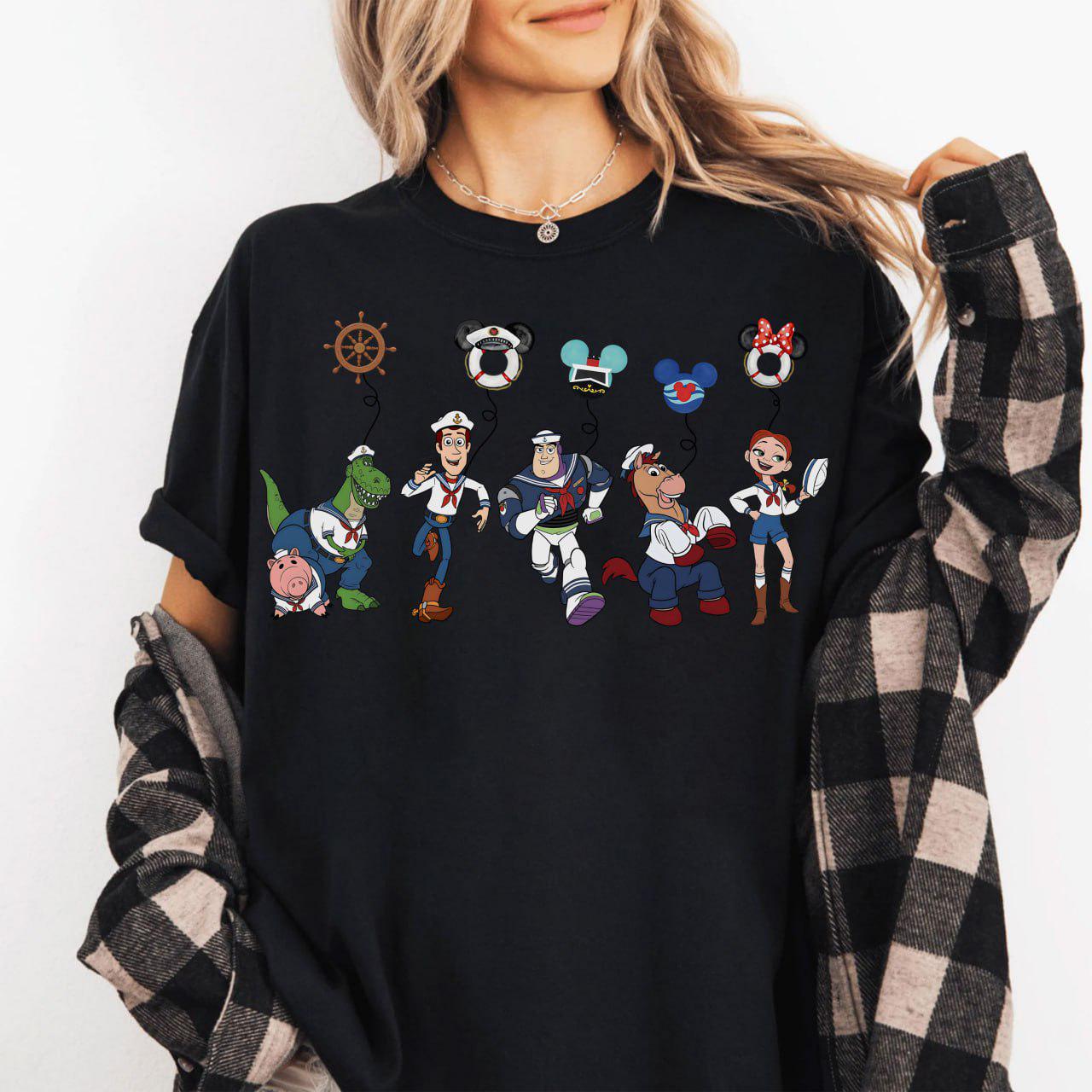 Toy Story Sailor Cruise PNG, Woody Buzz Jessie Sailor Squad, Disney ...