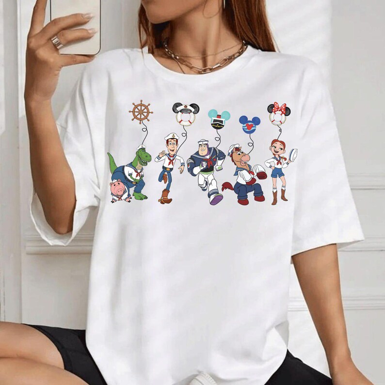 Toy Story Sailor Cruise PNG, Woody Buzz Jessie Sailor Squad, Disney ...