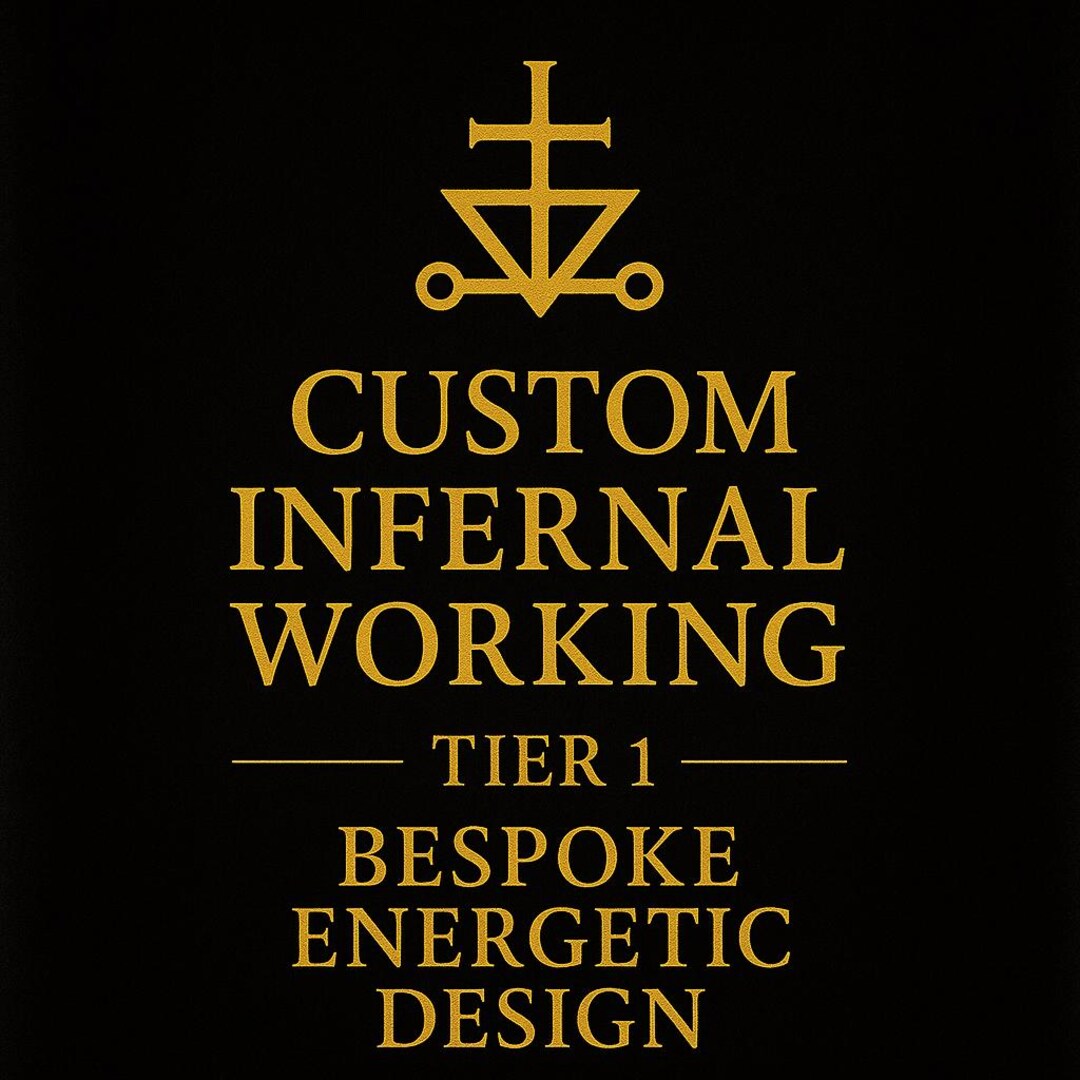 Custom Infernal Working – Tier 1 - Bespoke Energetic Design - Etsy