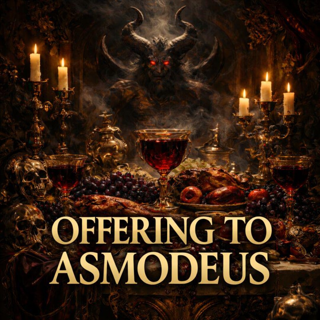 Devotional Offering to Asmodeus | Full Moon Desire Offering | Infernal ...