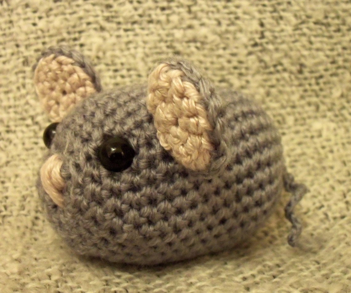 TUTORIAL: Crochet Mouse Pattern - Etsy