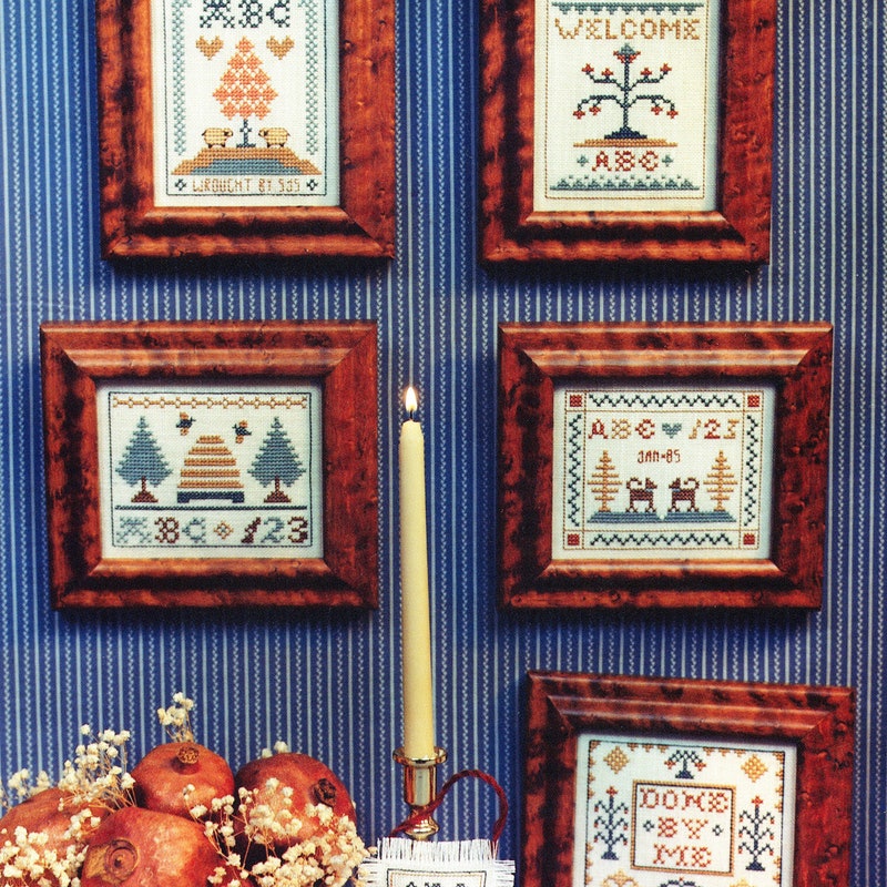 Cross Stitch Sampler Kit - Etsy