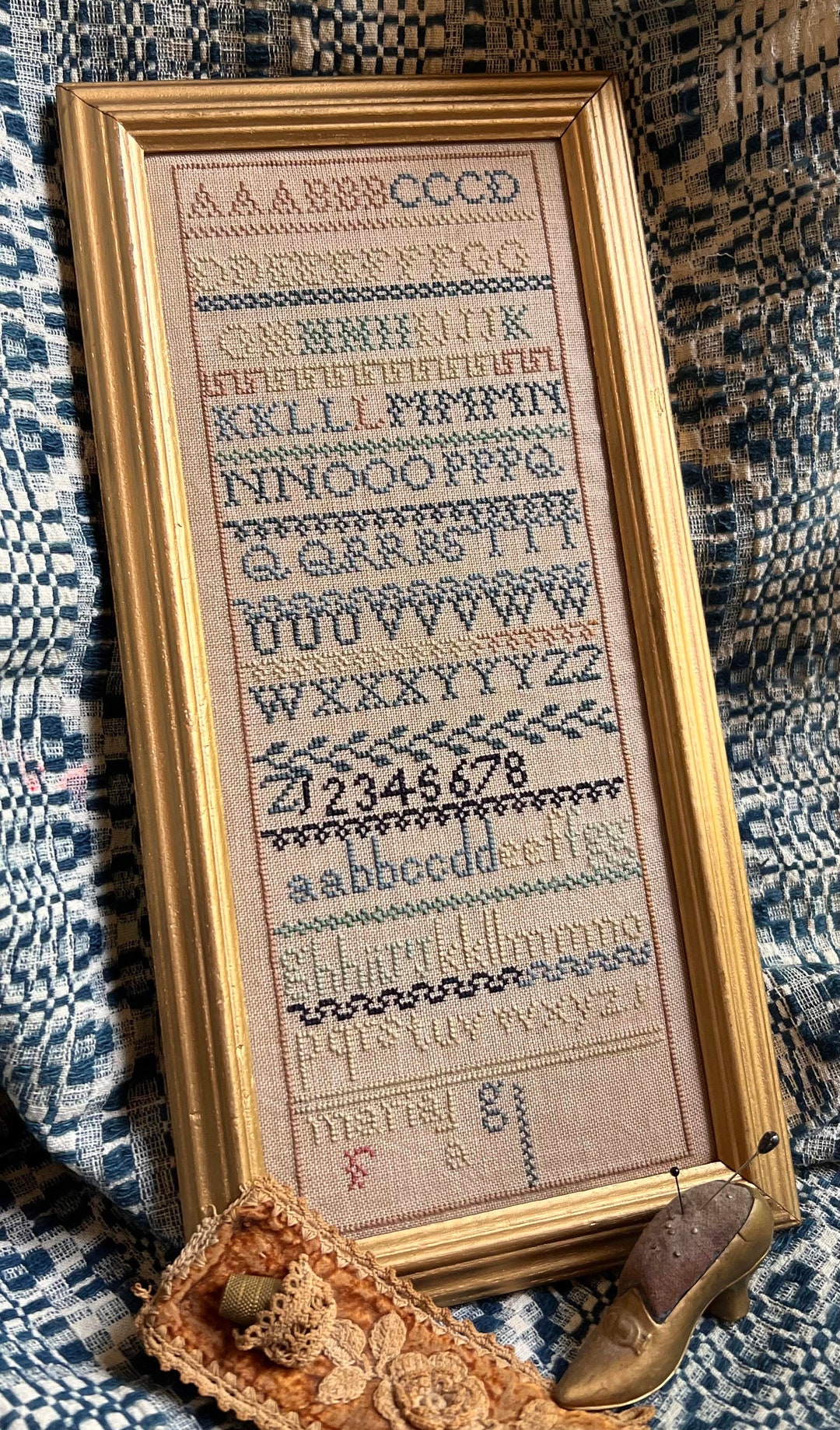Maria ~ A British Marking Sampler ~ DIGITAL DOWNLOAD Cross Stitch ...