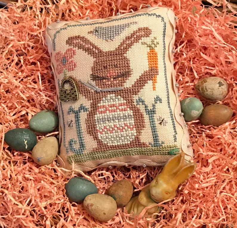 Bunny Joy Cross Stitch Pattern | Etsy